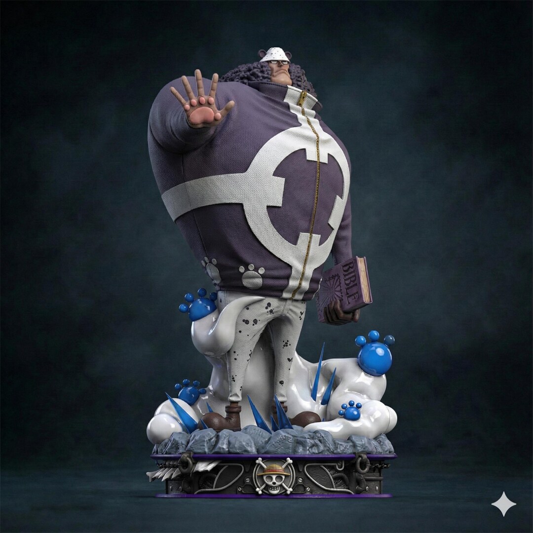 One Piece – Bartholomew Kuma | Tyrant Pacifist STL Sculpture & Bust ...