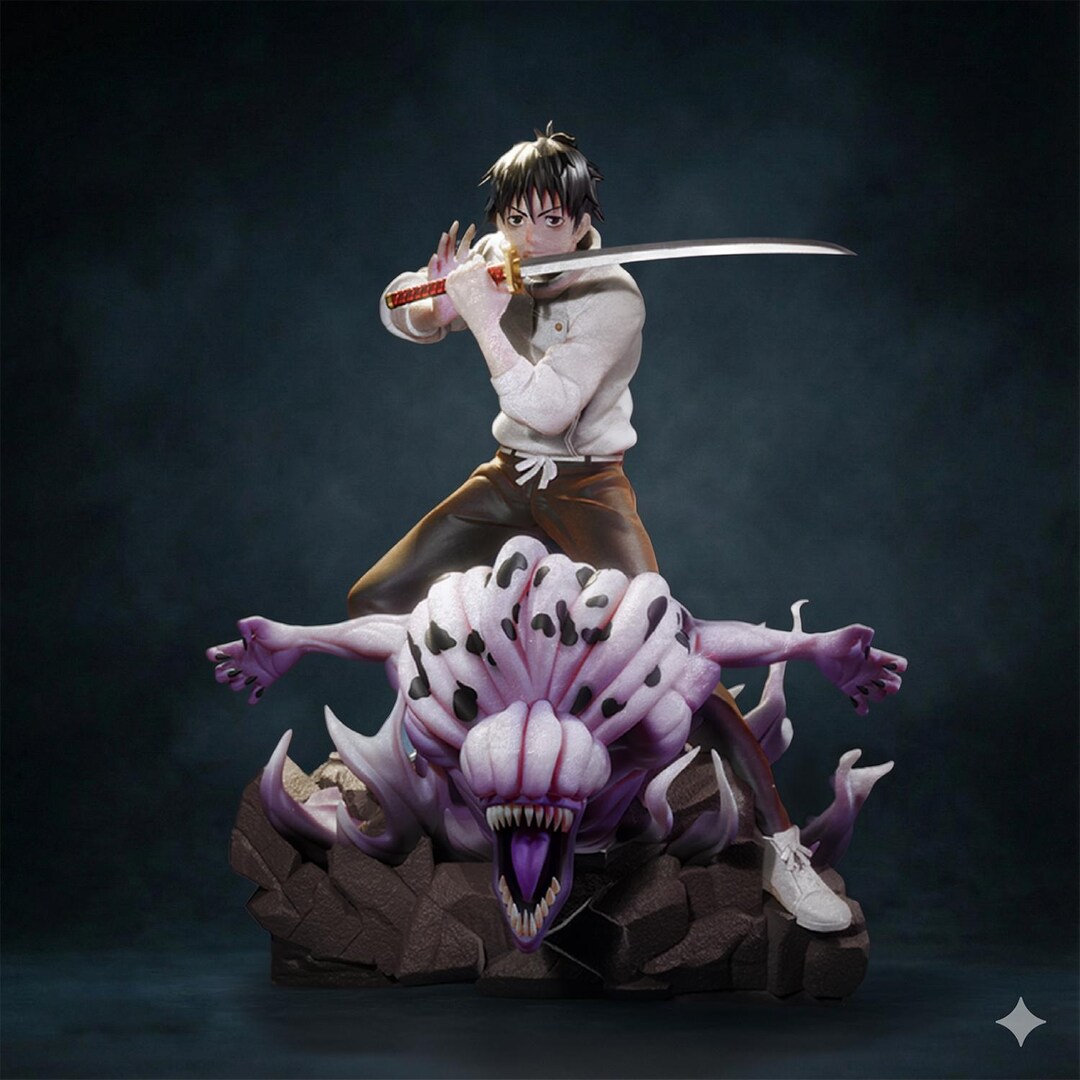 Yuta Okkotsu Sculpture STL – Jujutsu Kaisen Cursed Prodigy Model ...