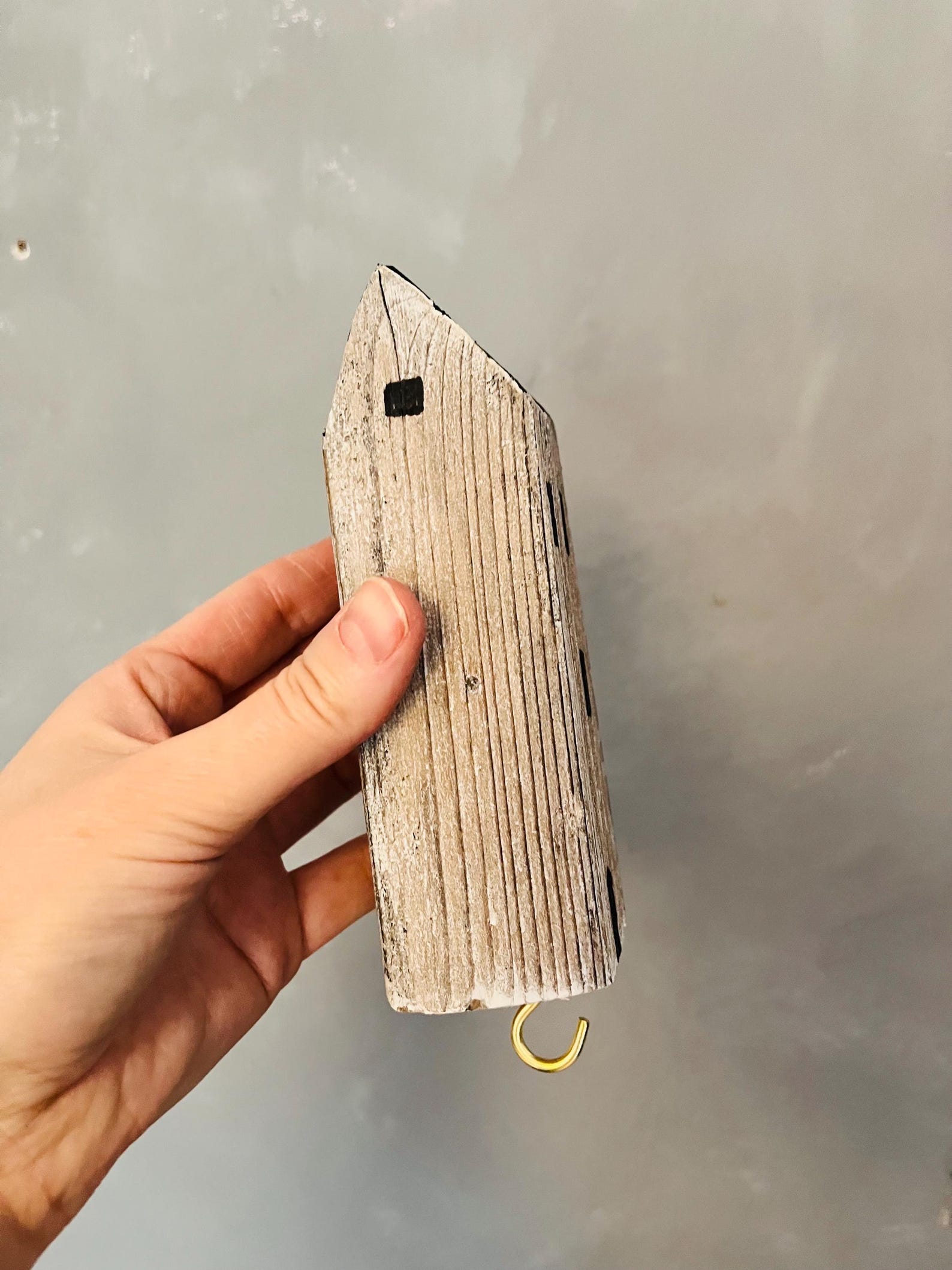 Cute Farmhouse Key Hanger, Handmade Key Holder, Artistic Wall Hook ...