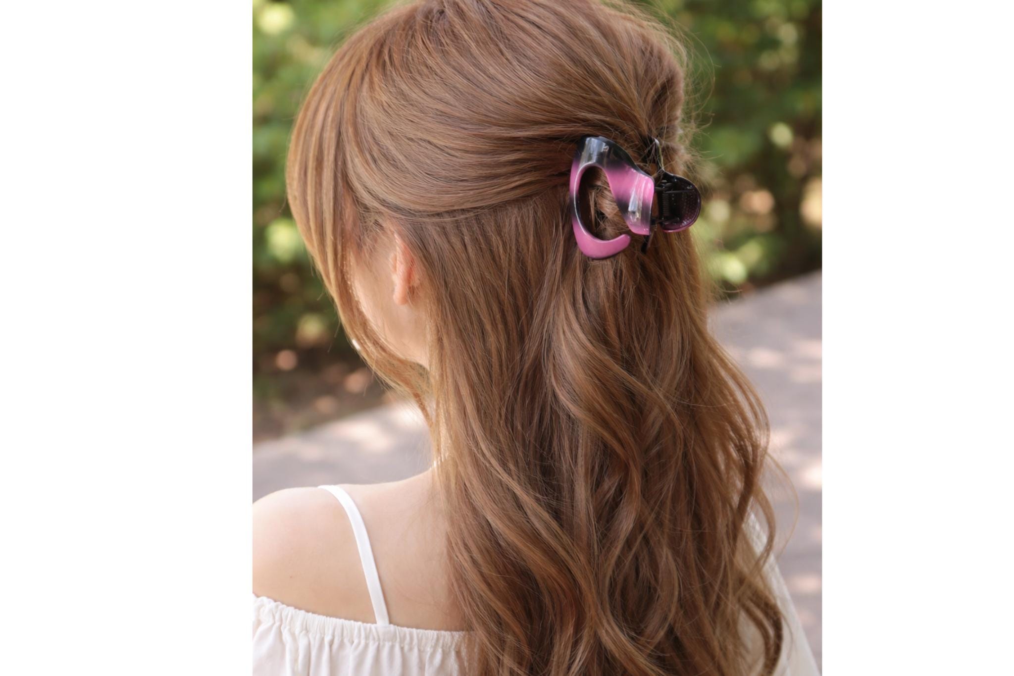 Pink Gradient Acrylic Claw Clip, Teen Hair Accessory - Etsy