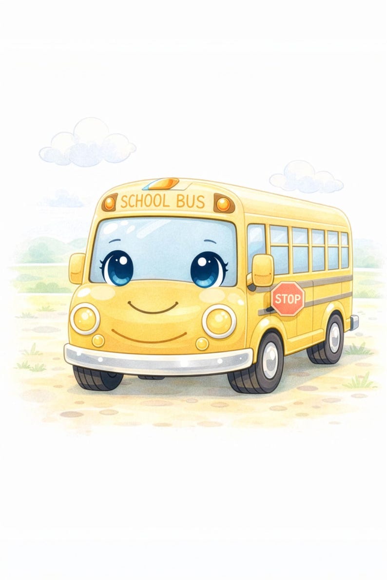 Car Poster Digital Download – Car Picture Kids' Room Wall Decor for ...