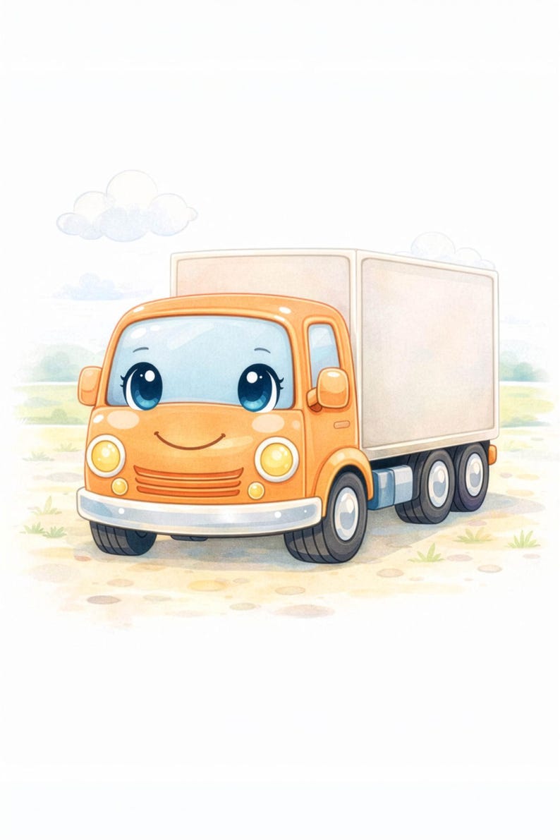 Car Poster Digital Download – Car Picture Kids' Room Wall Decor for ...