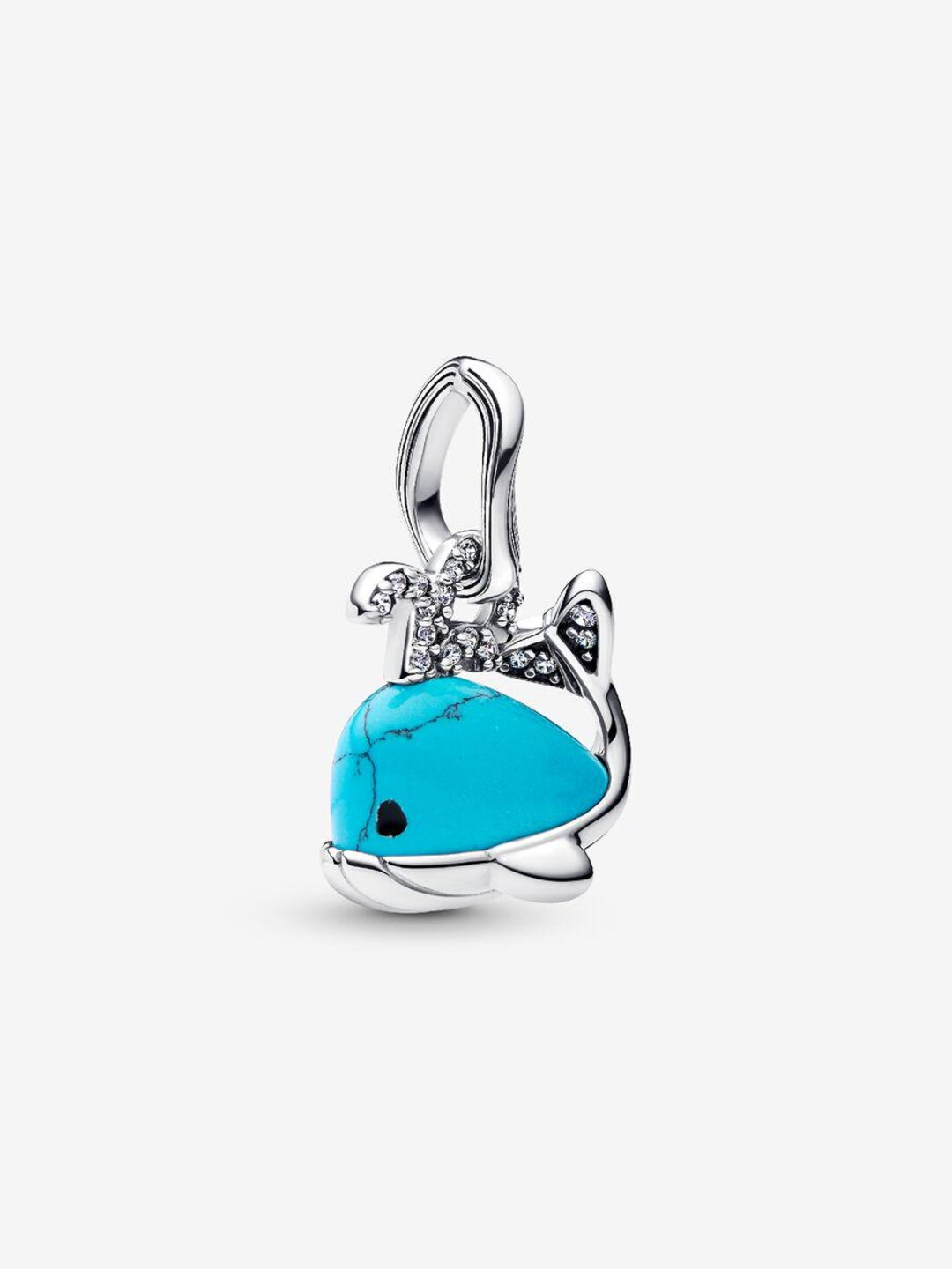 Pandora Turquoise-coloured Whale Dangle Charm - Etsy