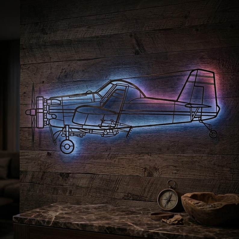 Air Tractor 301 Metal LED Light - Etsy UK