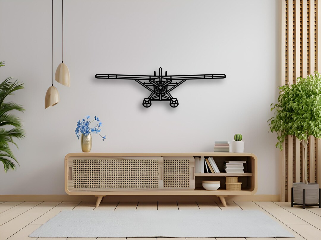 DHC-2 Beaver Airplane Metal Wall Art - Etsy
