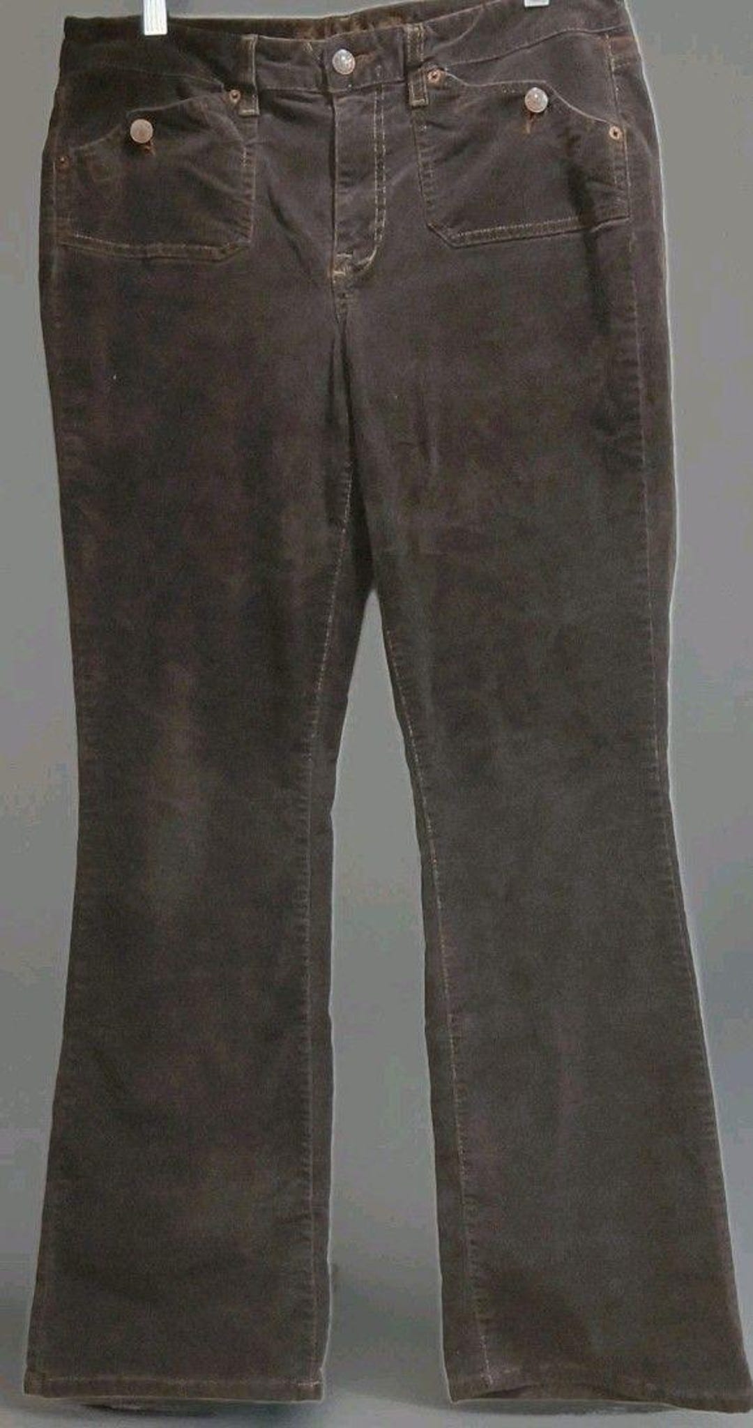 Vintage Kikit Brown Bootcut Jeans | 90s Y2K Stretch, Size 10 - Etsy