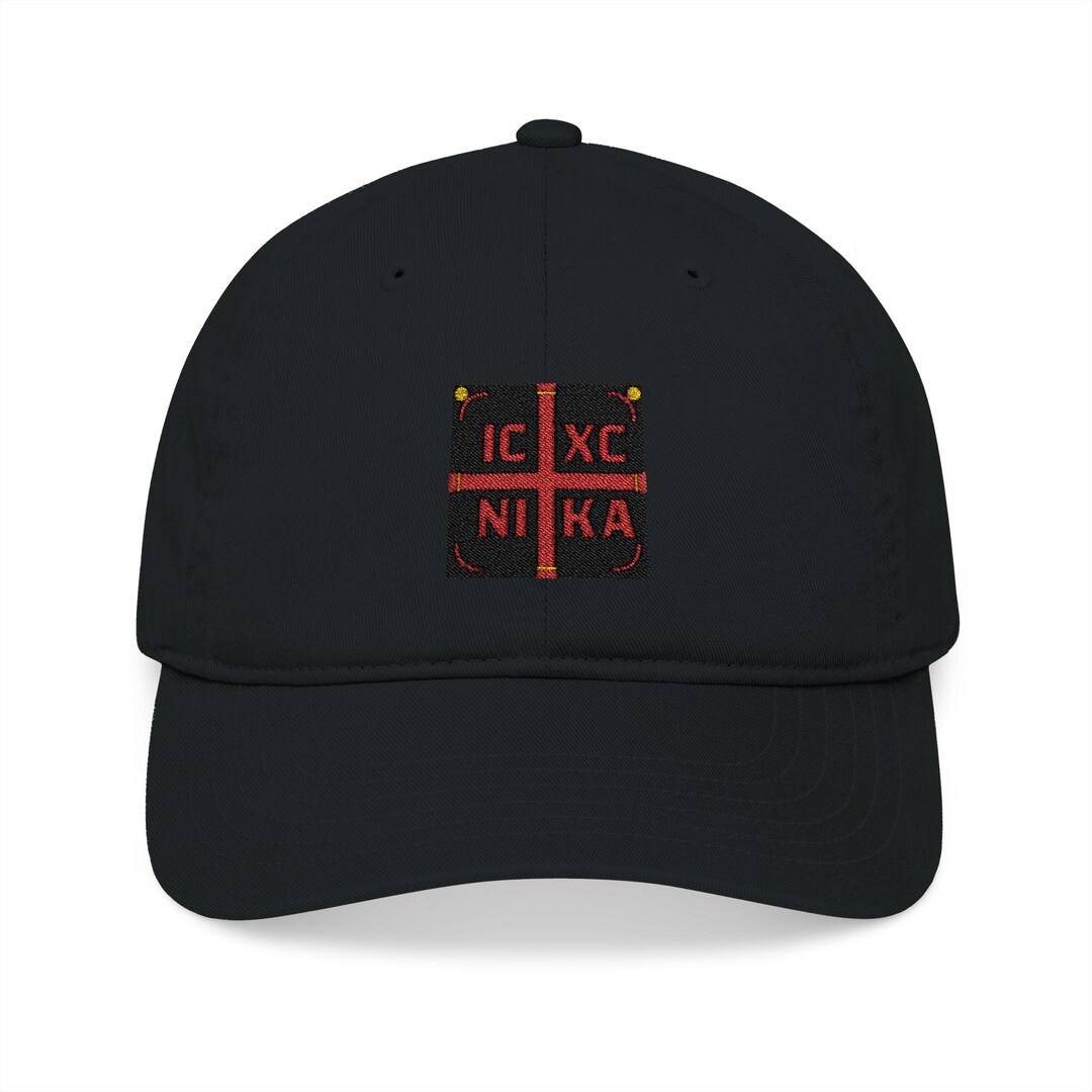 Byzantine Cross Embroidered Baseball Cap | Orthodox Christian Symbol - Etsy
