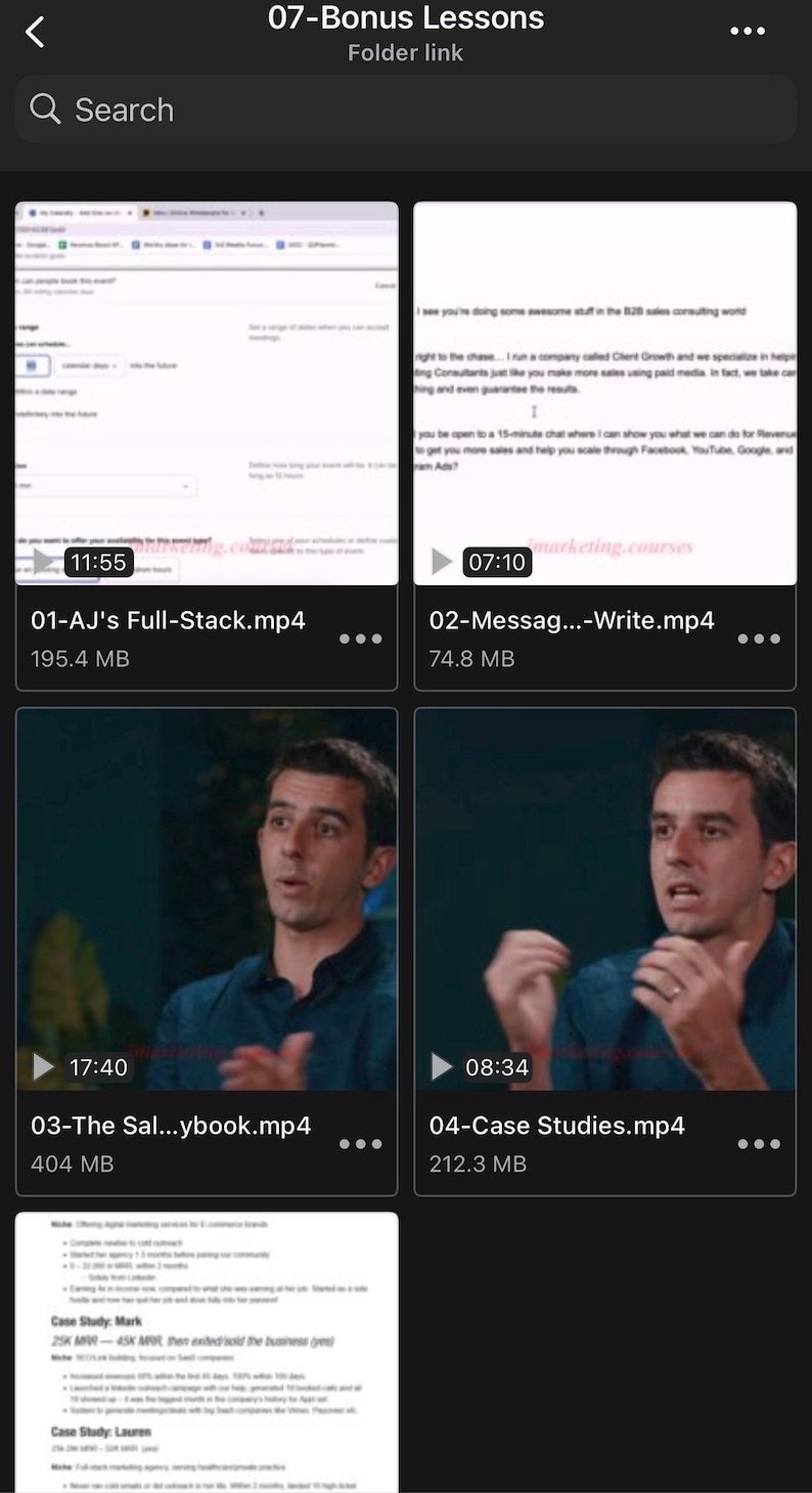AJ Cassata Client Acquisition System | Lead Generation Course | Find ...