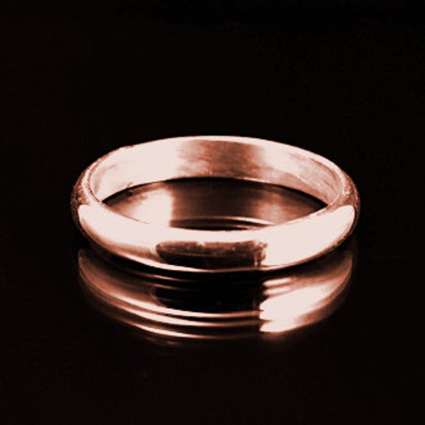 Copper Wedding Band - Etsy