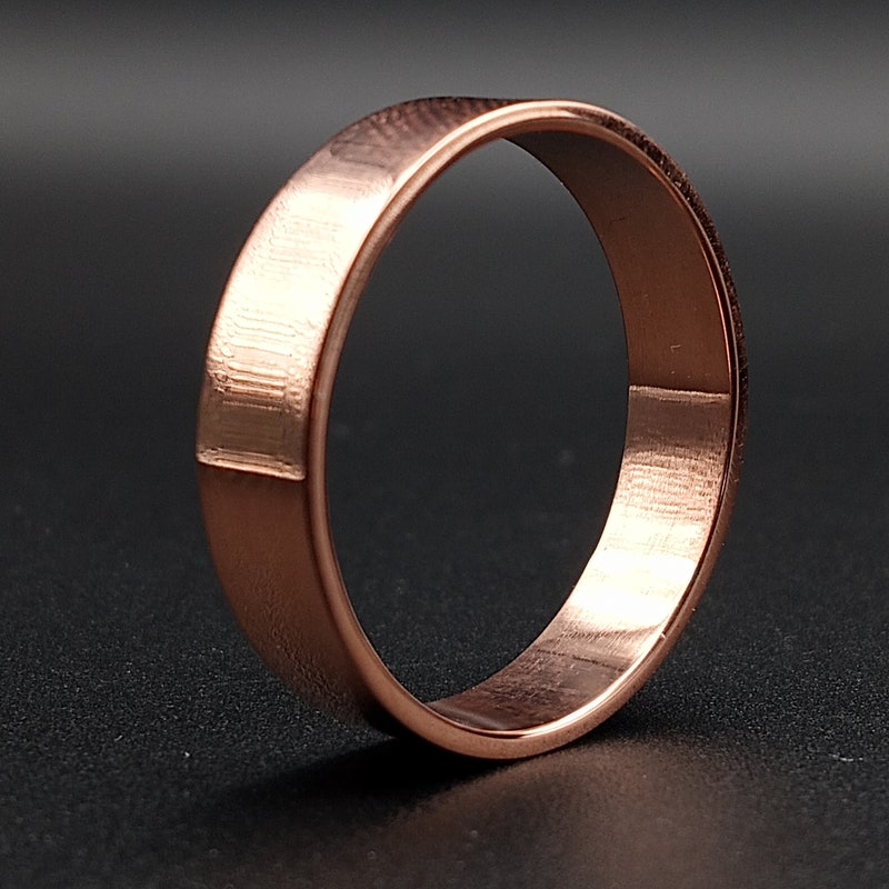 Copper Wedding Band - Etsy