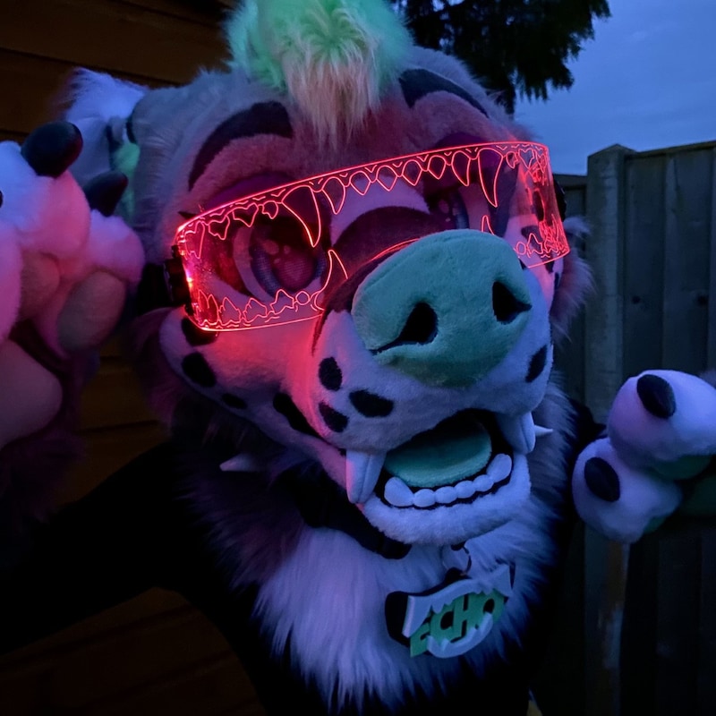 Furry Led Rave - Etsy UK