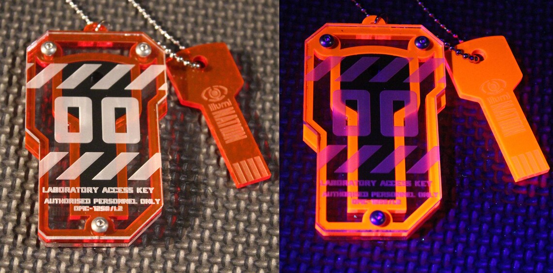 Cyberpunk Emergency Access Key Necklace Pendent - Etsy UK