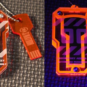 Cyberpunk Emergency Access Key Necklace Pendent - Etsy