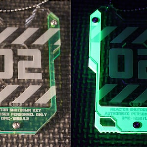 Cyberpunk Keycard Style Card ID Holder - Etsy