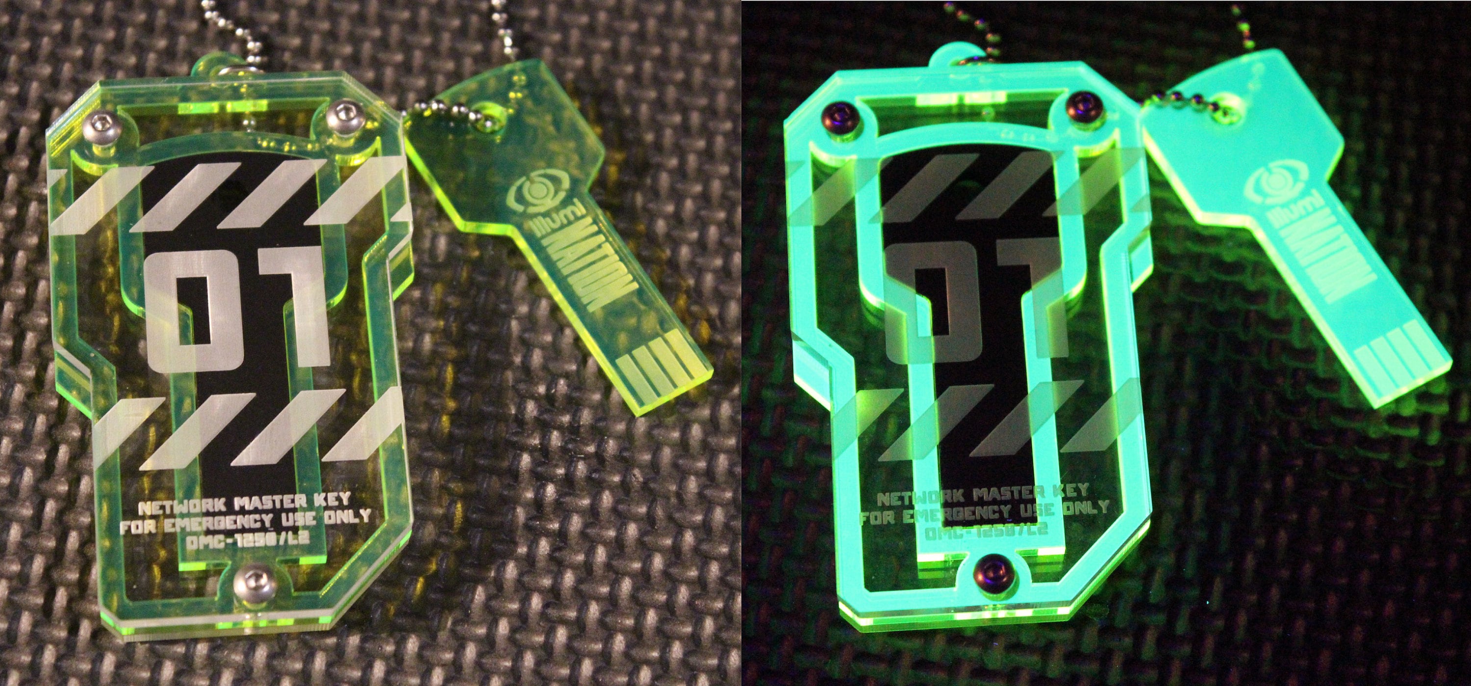 Cyberpunk Emergency Access Key Necklace Pendent - Etsy UK