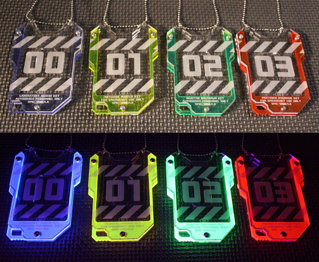 Cyberpunk Keycard Style Card ID Holder - Etsy