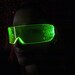 The Original Illuminated Cyberpunk Cyber Goth Visor Tron V3 Visor ...