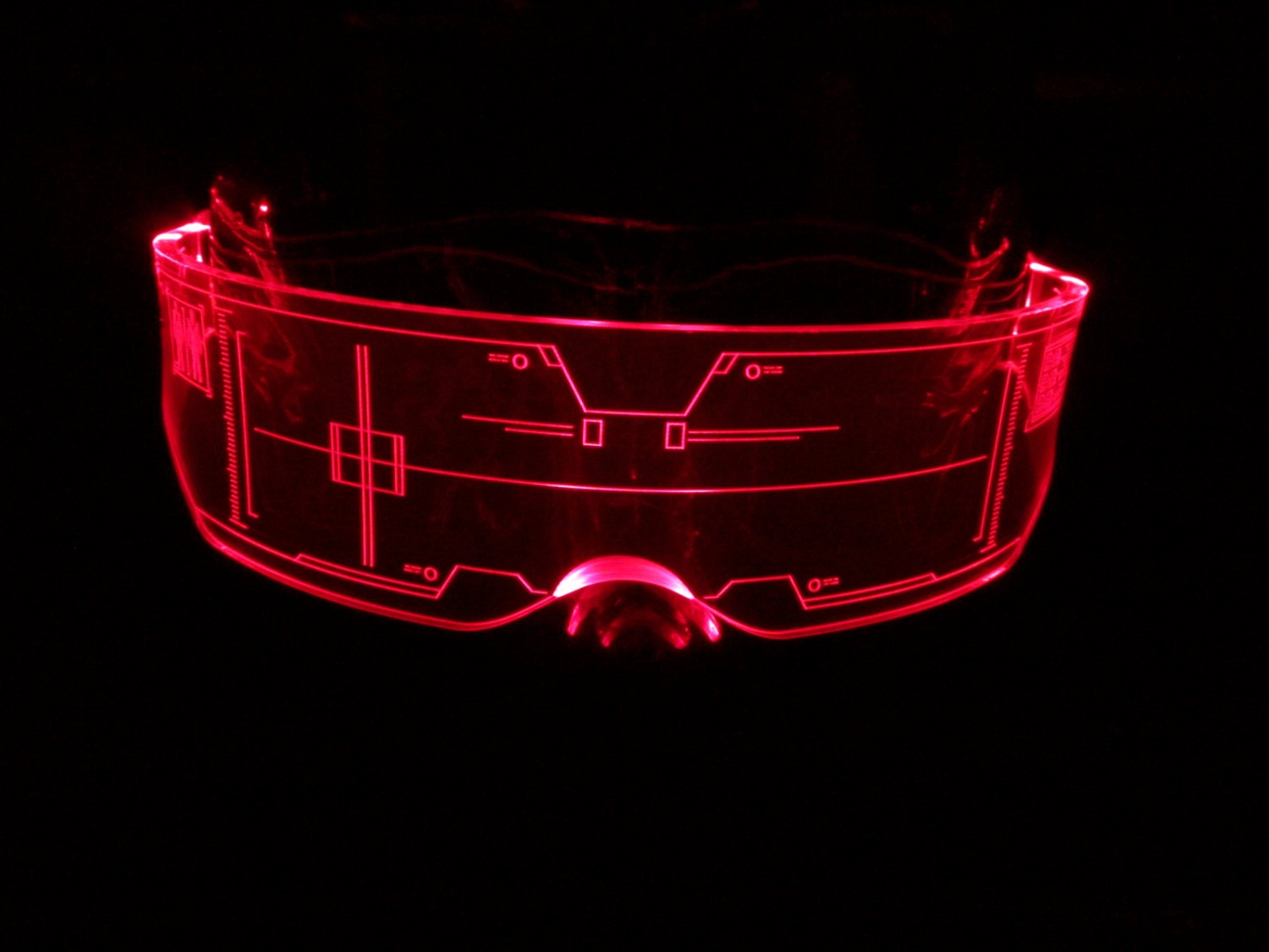 The Original Illuminated Cyberpunk Cyber Goth Visor Citadel - Etsy UK