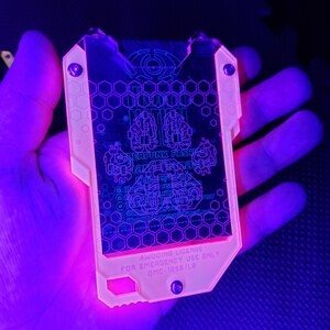 Cyberpunk Circuit Awooing License Keycard Style Card ID Holder - Etsy UK