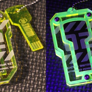 Cyberpunk Emergency Access Key Necklace Pendent - Etsy