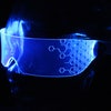 The Original Illuminated Cyberpunk Cyber Goth Visor STEALTH Amber - Etsy