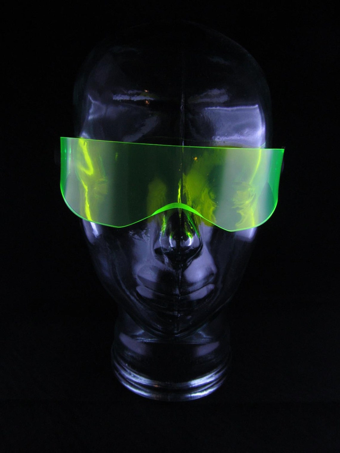 The Original Illuminated Cyberpunk Cyber Goth Visor V3 Acid | Etsy