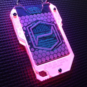 Hexcorp Cyberpunk Keycard Style Card ID Holder - Etsy UK