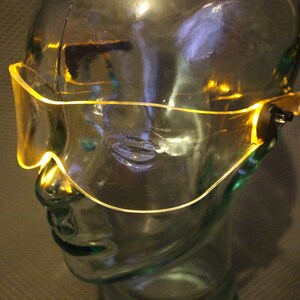 Cyber Hero Visor Clear **choose Your LED Colour** the Original ...