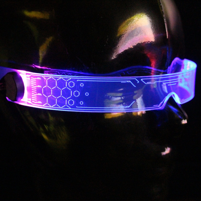 Spiral rave goggles - Etsy Italia
