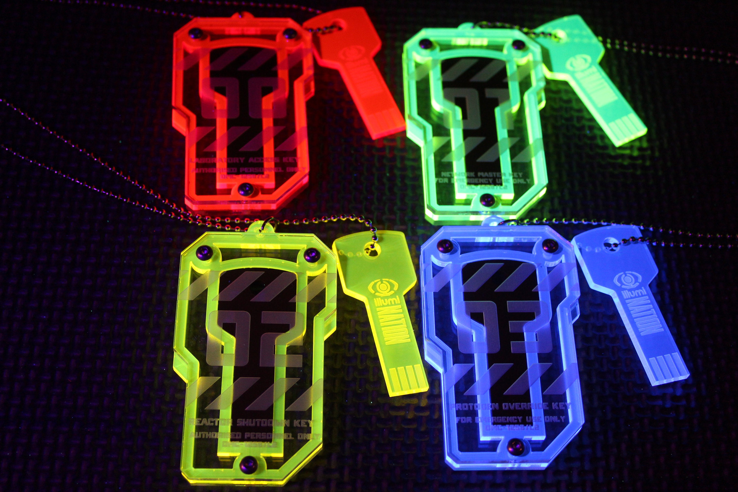 Cyberpunk Emergency Access Key Necklace Pendent - Etsy UK