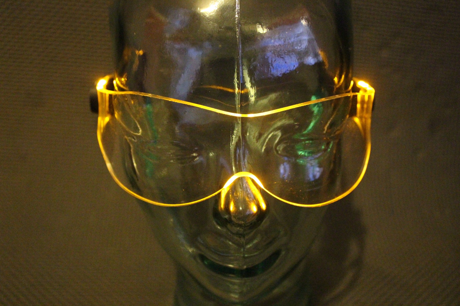 Cyber Hero Visor Clear **choose Your LED Colour** the Original ...