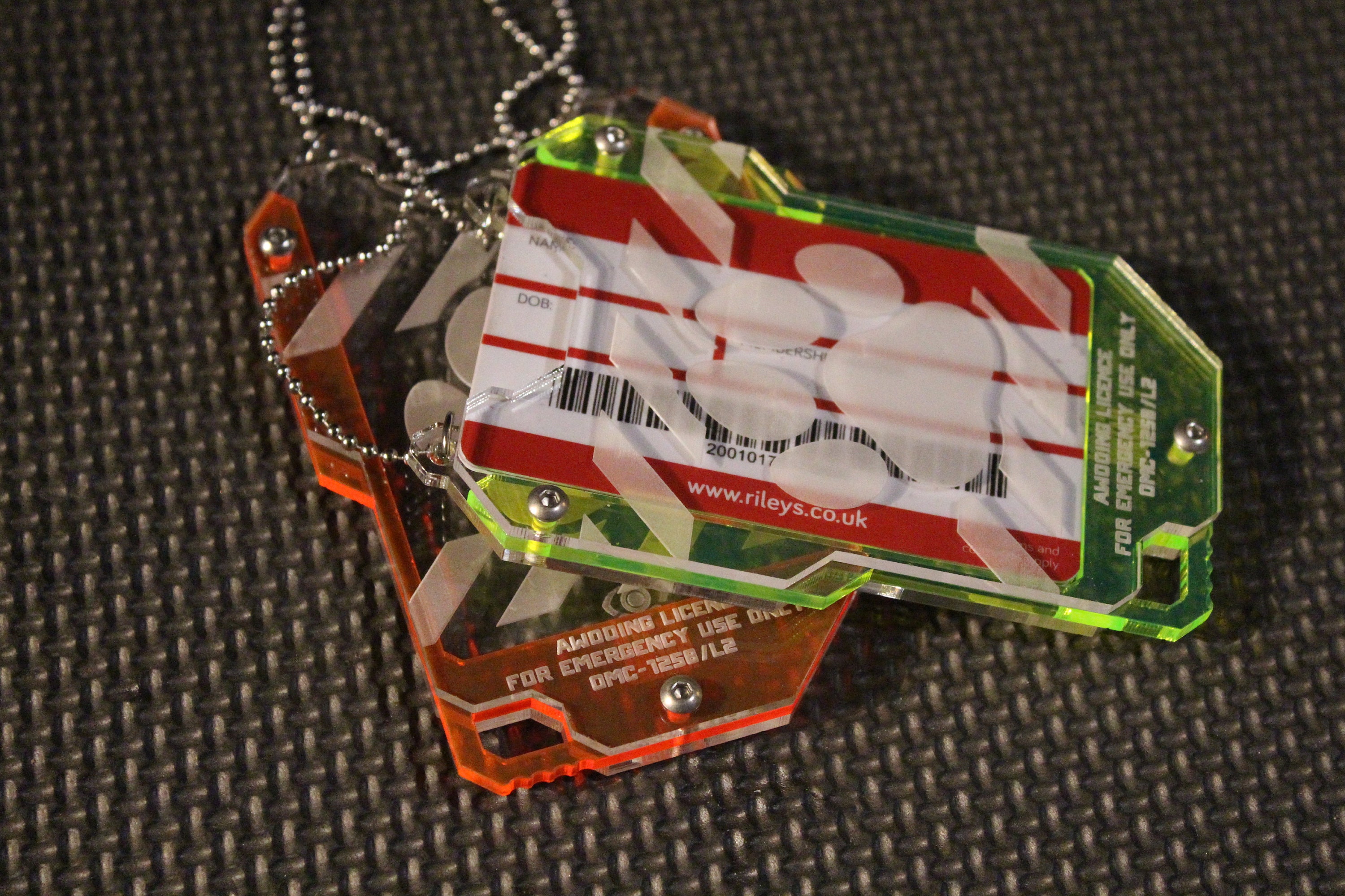 Cyberpunk Awooing License/licence Keycard Style Card ID Holder - Etsy UK