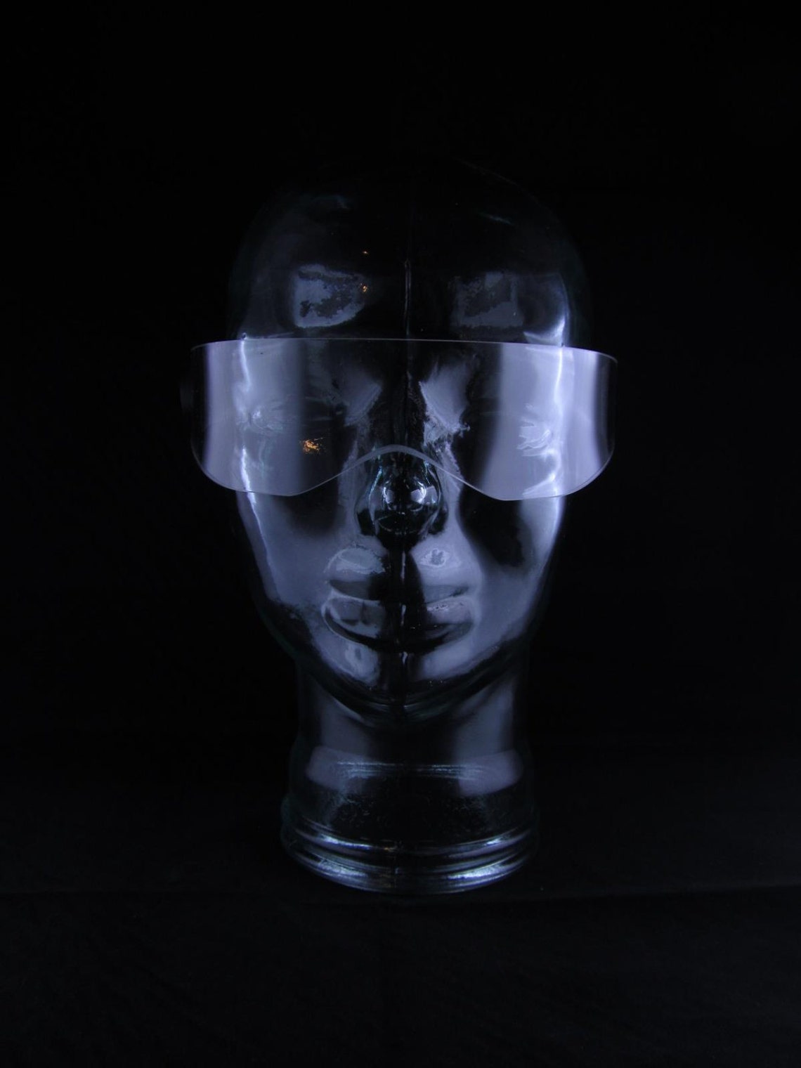 The Original Illuminated Cyberpunk Cyber Goth Visor V3 Visor - Etsy UK