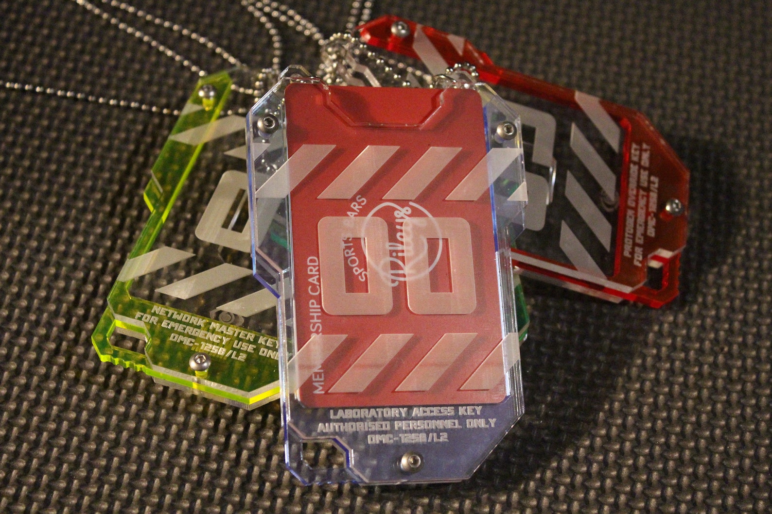 Cyberpunk Keycard Style Card ID Holder - Etsy UK