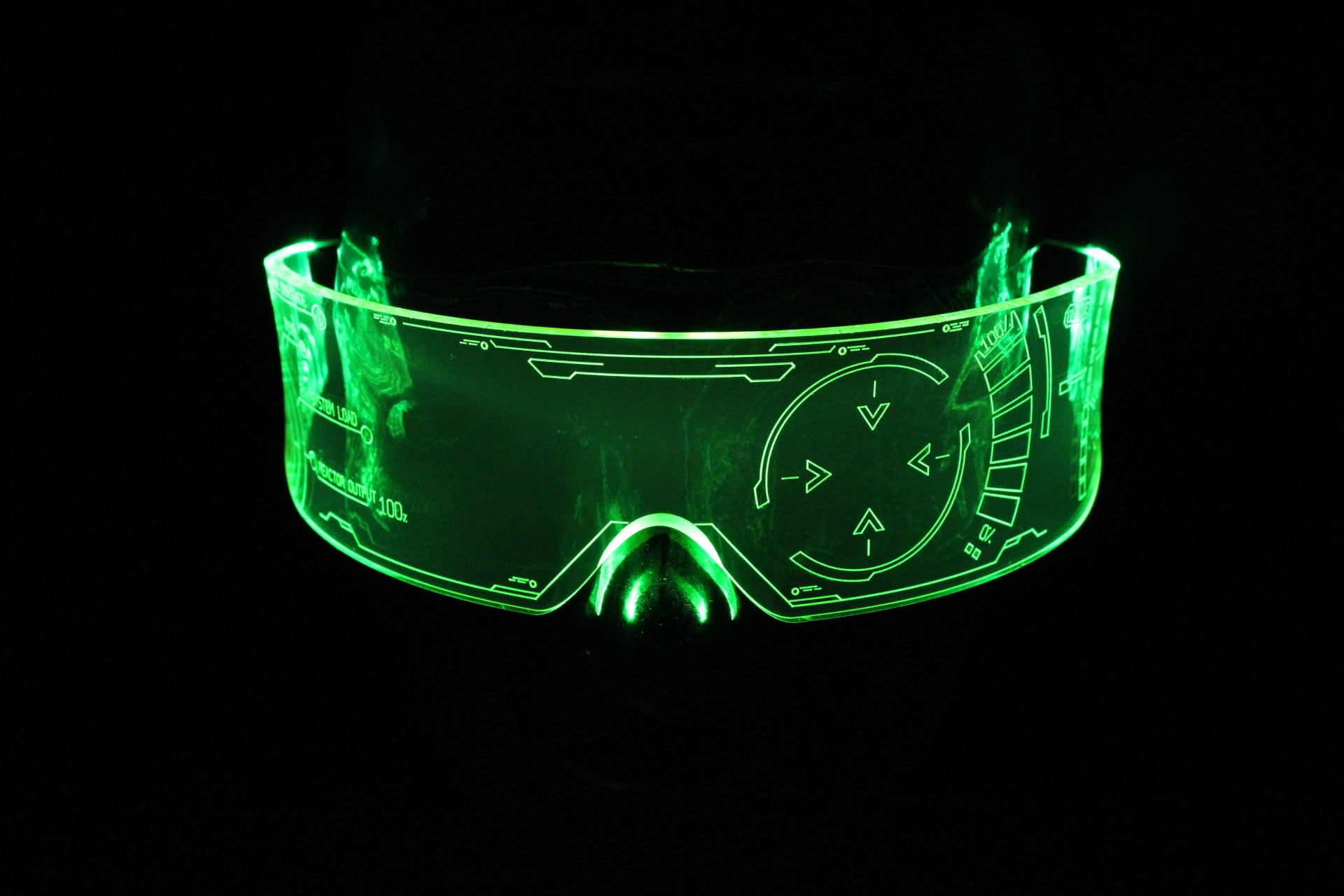 El visor cyber gótico Cyberpunk cyber gótico original Iron Man - Etsy ...