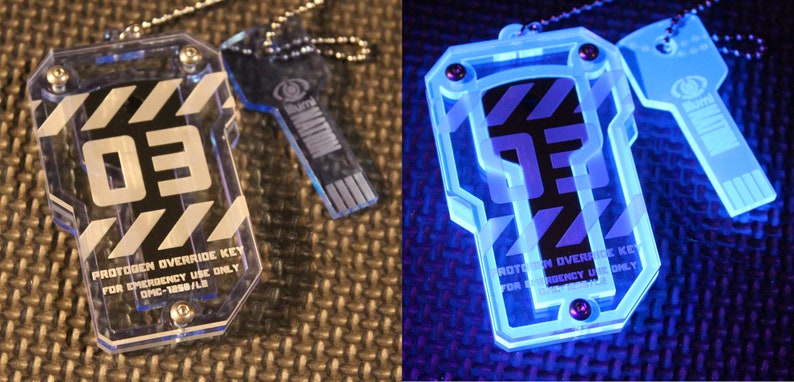 Cyberpunk Emergency Access Key Necklace Pendent - Etsy