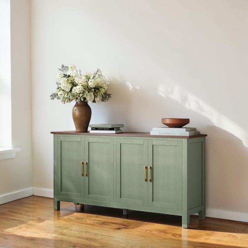 60 Inch Buffet Cabinet - Etsy