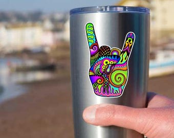 Rock Wall Decal - Etsy