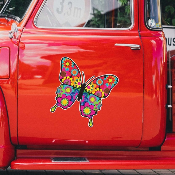 Colorful car decals store