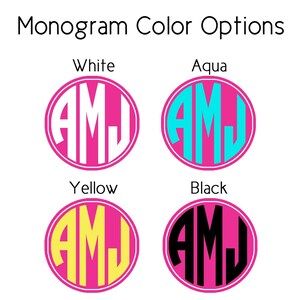 Custom Monogram Mason Jar Sticker - Colorful Paisley Design Cute ...