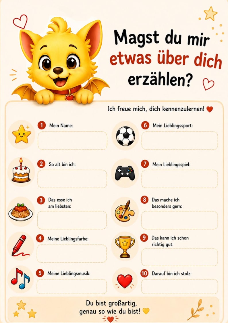 Emotion Chart for Children (PDF Printable) – Showing & Understanding ...