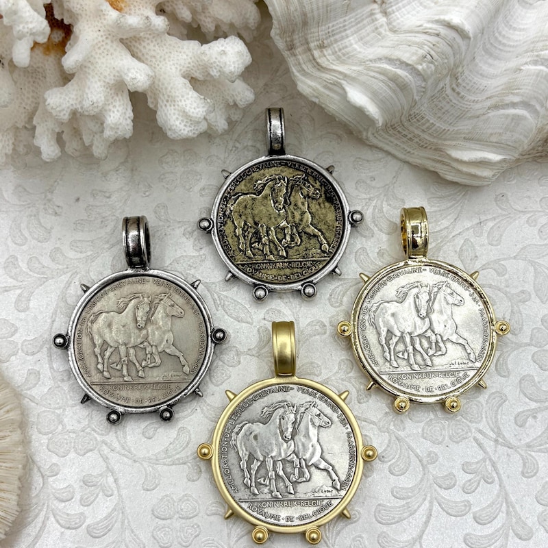 Horses French Art - Etsy