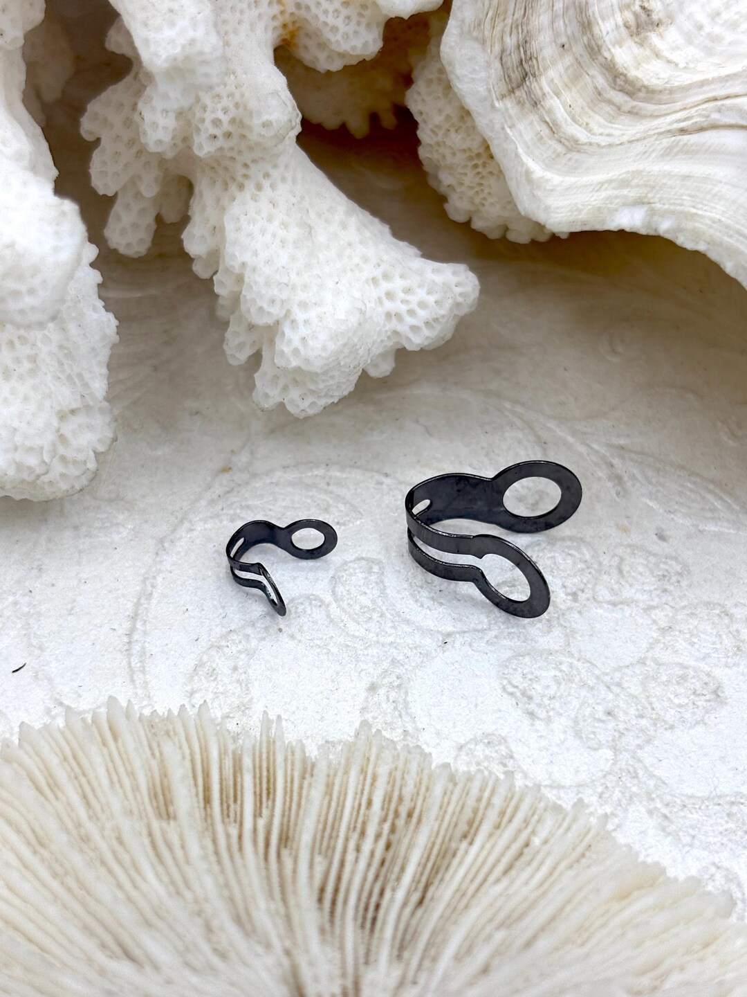 Gunmetal Ball Chain Connectors, Plated Brass, DIY Jewelry Findings - Etsy