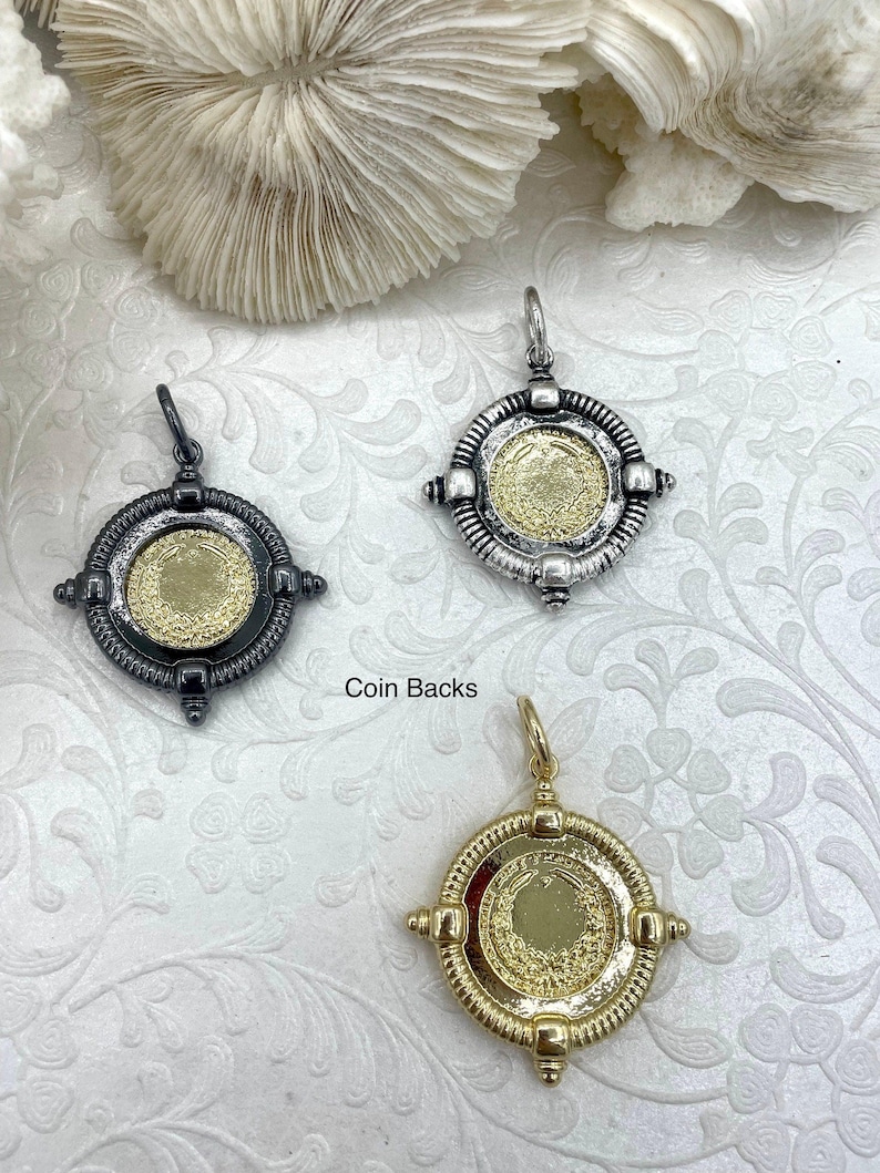 French Bee Coin Pendant, Gold Replica Jewelry, Fast Ship - Etsy