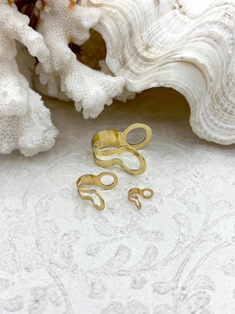 Gold Plated Ball Chain Connectors, DIY Jewelry Making, 2.3-8mm - Etsy