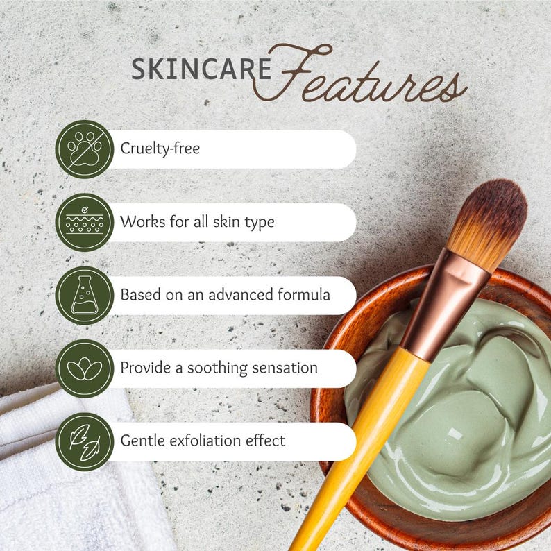 Cambrian Blue Clay Face Mask - K Beauty - 3fl Oz - Etsy