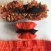 Free Shipping Handmade Crepe Paper Ruffles With Orange DIY Party ...
