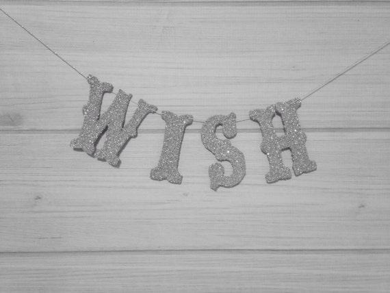 Free Shipping Wish Banner Home Decor Valentines Day Decor | Etsy