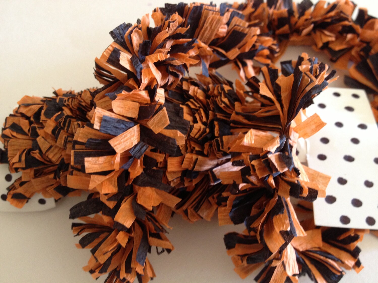 Free Shipping Paper Festooning Crepe Paper Garland Banner - Etsy