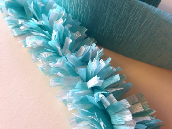 Tissue Paper Garland Festooning